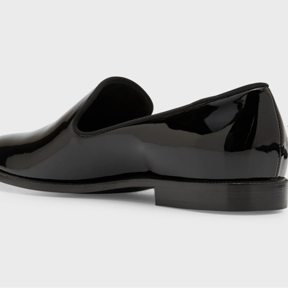 Giuseppe Zanotti | Shoes | Giuseppe Zanotti Logo Patent Loafers | Poshmark